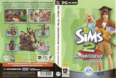 Capas para PS2, DVD, PS1 e muito mais.: Capas The Sims 2